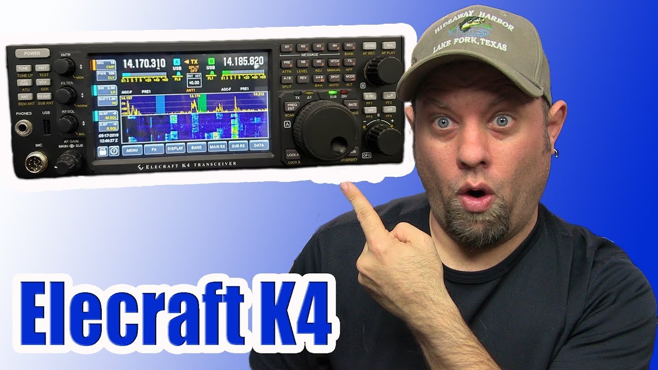 Elecraft K4 Updates from Texas Hamcom 2019 - YouTube