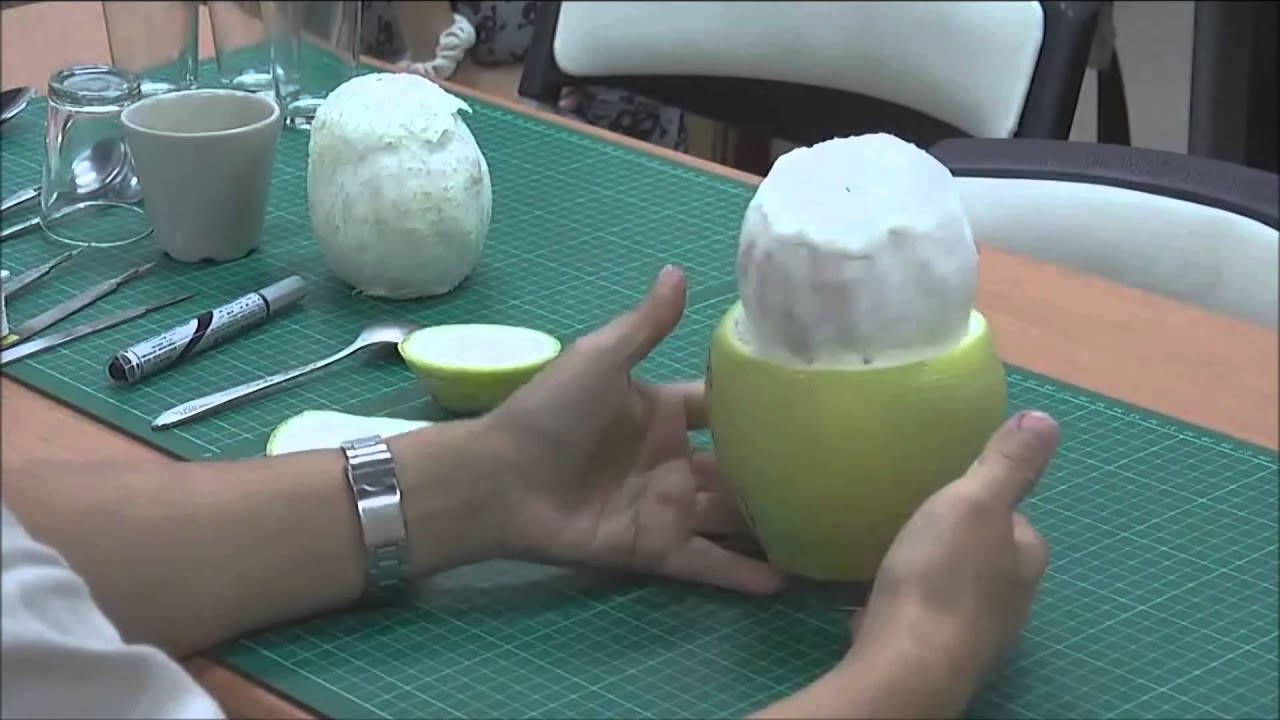 臺北市立動物園 柚子燈製作教學 How to Make a Pomelo Lantern - YouTube