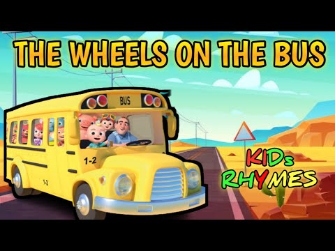 The Wheels On The Bus | Pre Nursery Rhymes Poem For Kids | Best Poem ...