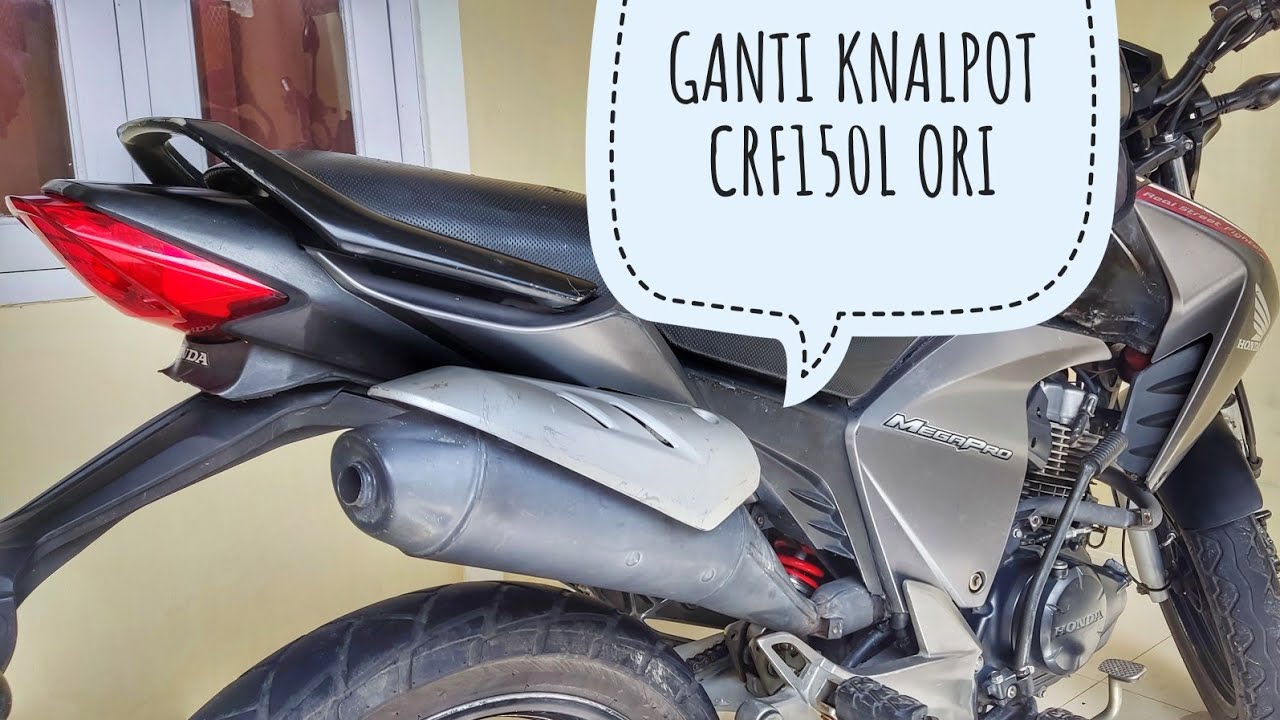 Pasang Knalpot CRF 150L di New Megapro Mono - YouTube