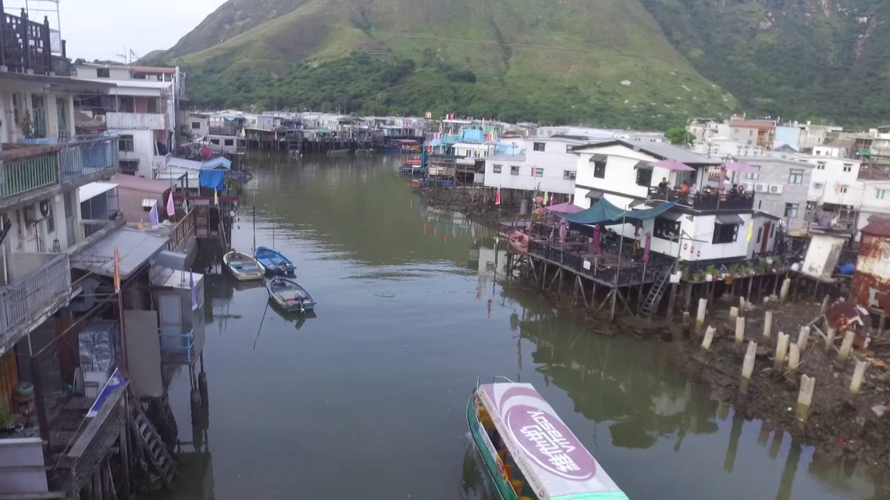 Tai O Fishing Village and Infinity pool - Hong Kong Drone film - YouTube
