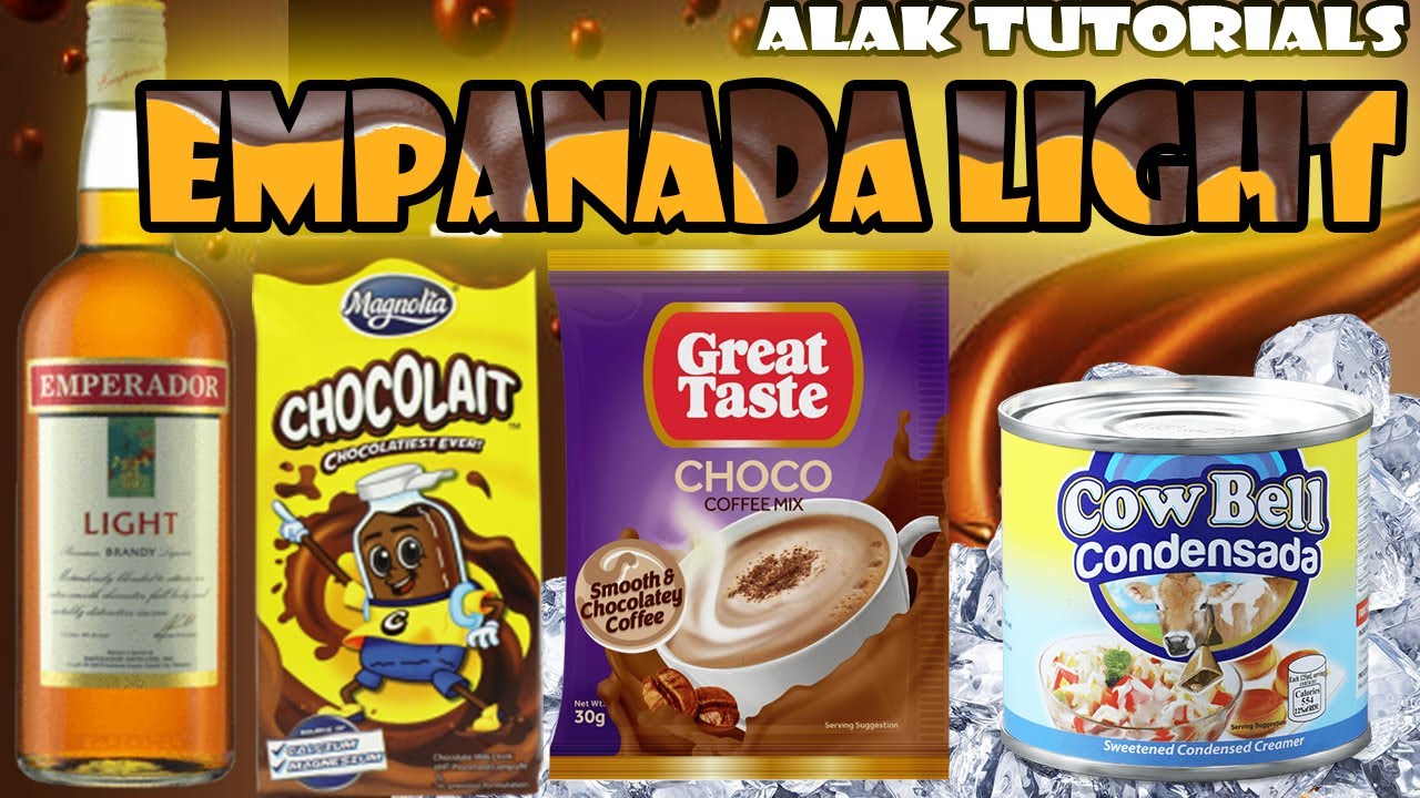 EMPANADA LIGHT EMPERADOR MIX! Pinoy Cocktail | Alak Tutorials 256 - YouTube