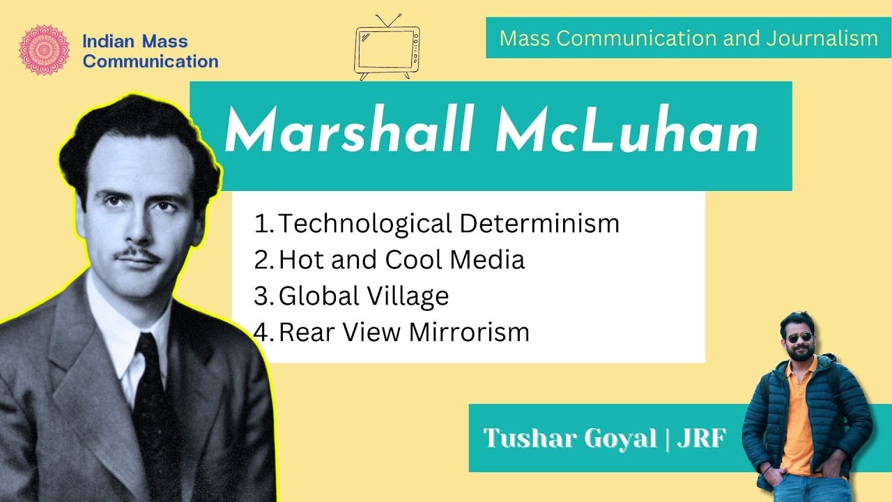 Marshall McLuhan's Media Theories | UGC NET Mass Communication and Journalism | CUET PG | COQP17 ...