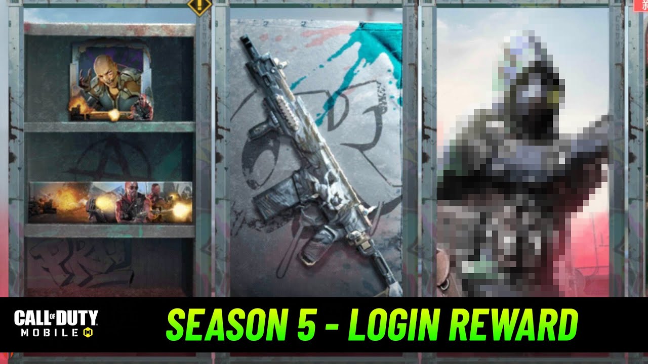Season 5 Daily Login Free Character COD Mobile - S5 CODM - YouTube