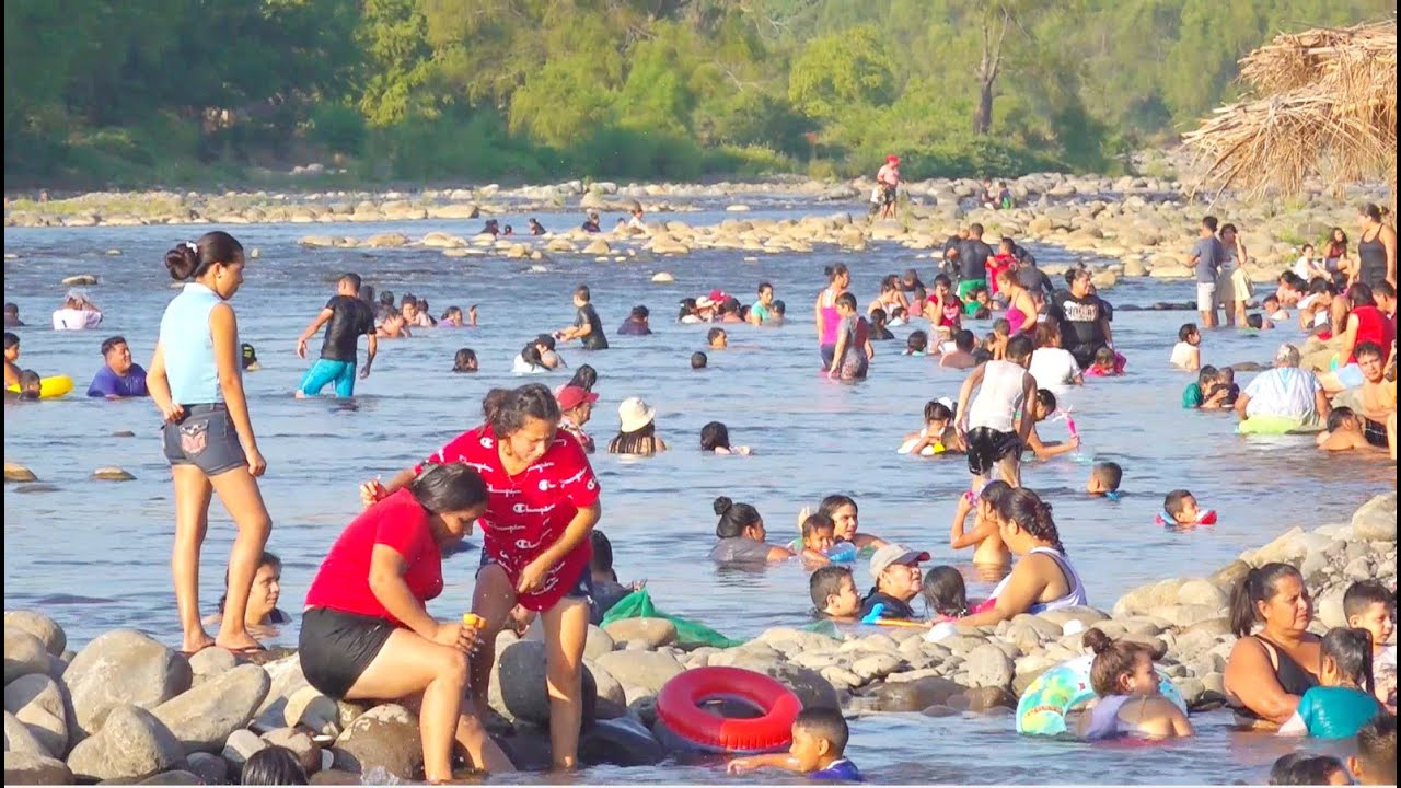 VISITAN POZAS DEL RIO PAZ EL PRIMERO DE ENERO 2022 - YouTube