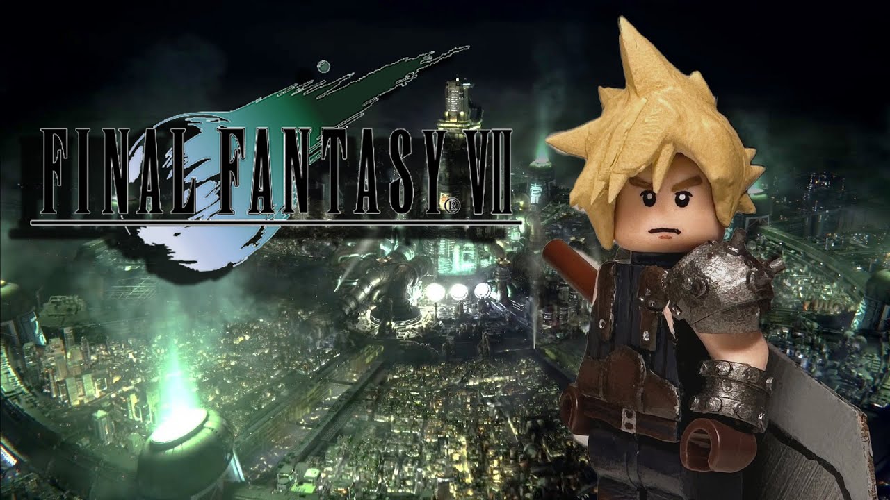 LEGO Final Fantasy VII Custom Minifigure Showcase - YouTube