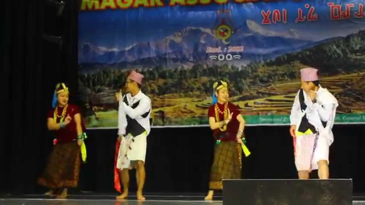 SALAIJO DANCE MAGHE SANKRANTI 2015 UK - "HERDA MA AGLO" - YouTube