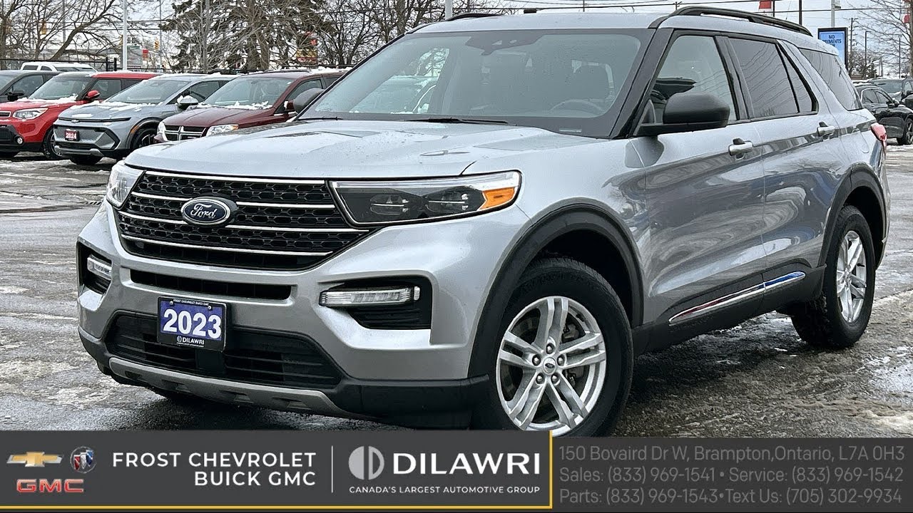 2023 Ford Explorer XLT 4WD Clean CarFax Leather Adaptive Cruise Sunroof ...