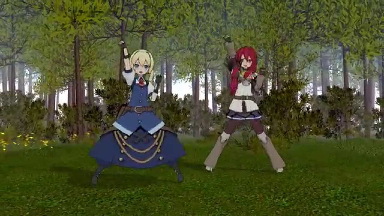 [MMD x Blender] Smile Precure! x Etrian Odyssey Untold [Frederica ...