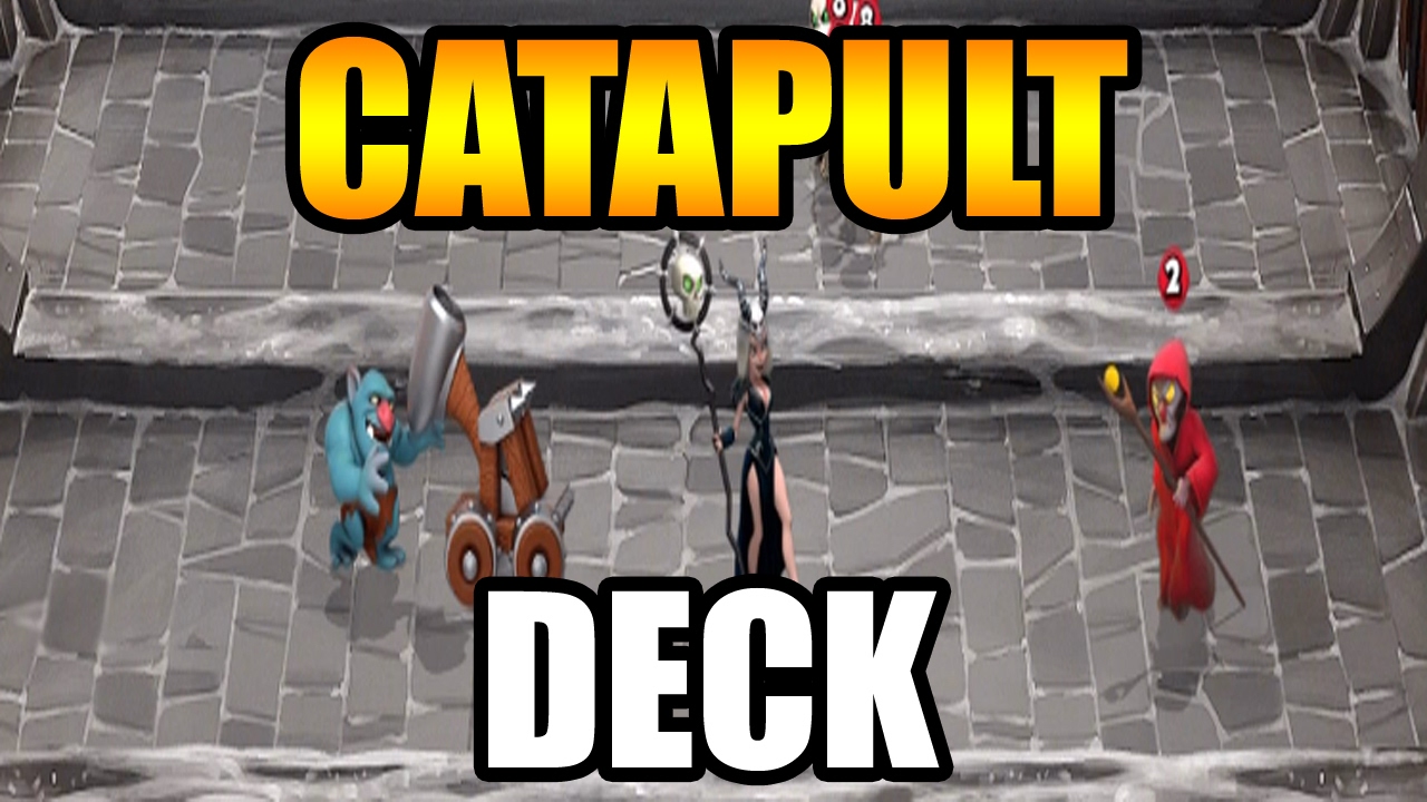 NEW CATAPULT SPAM DECK In Castle Crush I BEST RARE CARD Catapult Deck ...