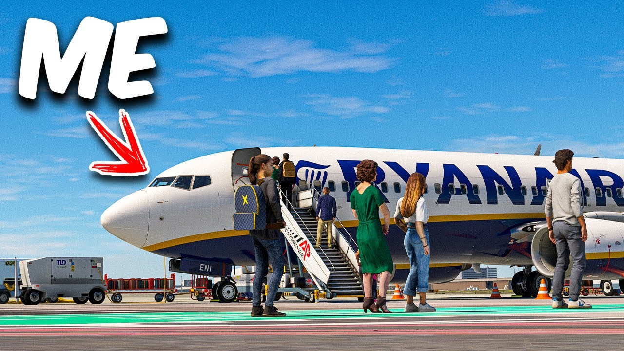 I *FINALLY* Become An Airline Pilot On VATSIM! (PASSENGER DLC) - YouTube