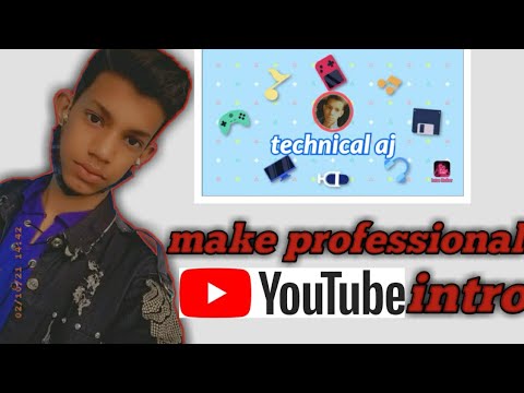 how to make youtube video intro //make youtube video intro in mobile // technical Amit - YouTube