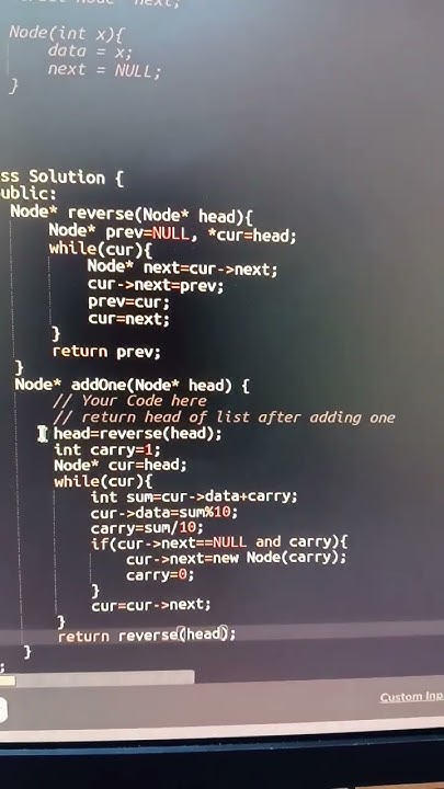 Add 1 to a Linked List Number | Geeks for Geeks | POTD #coding #datastructure #programming #cpp ...
