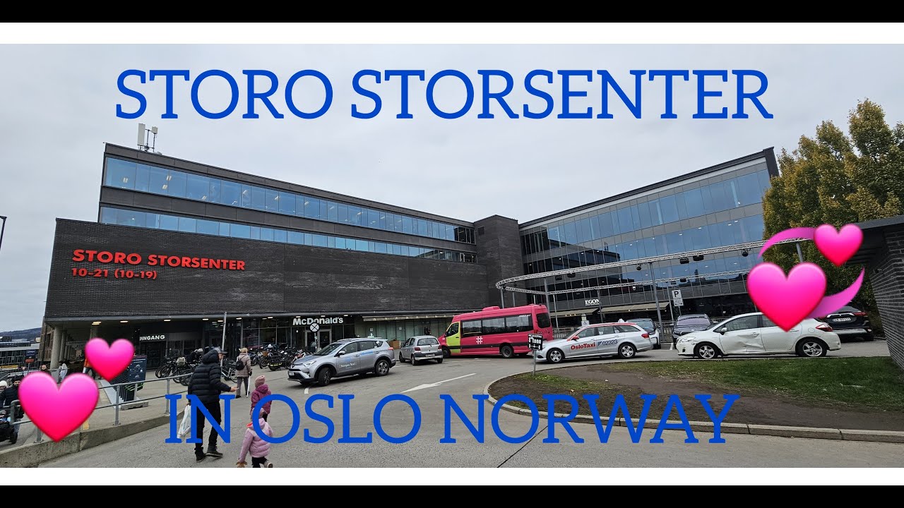 Storo Storsenter , in Oslo -Norway , over 140 stores (4K) - YouTube