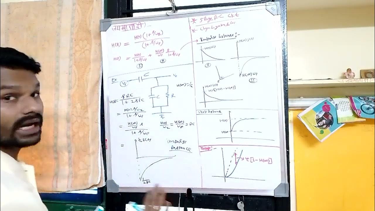 example of first order RC circuit - YouTube