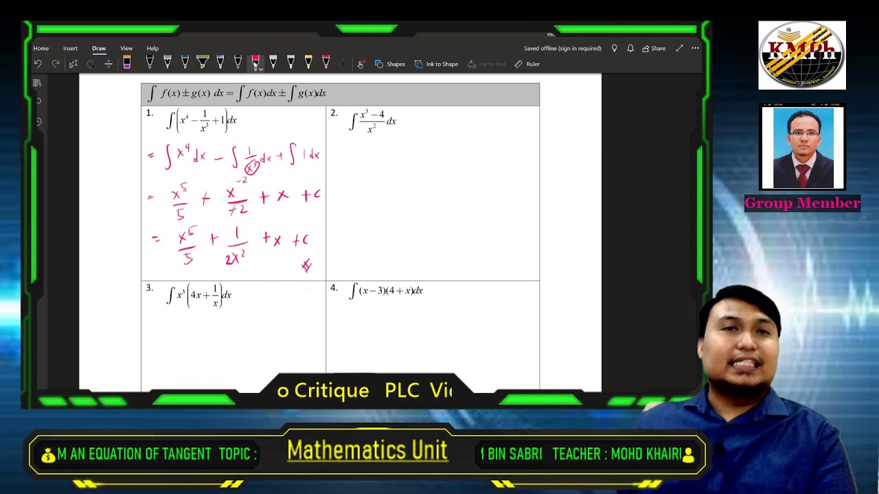 INTEGRATION : BASIC RULES III - YouTube