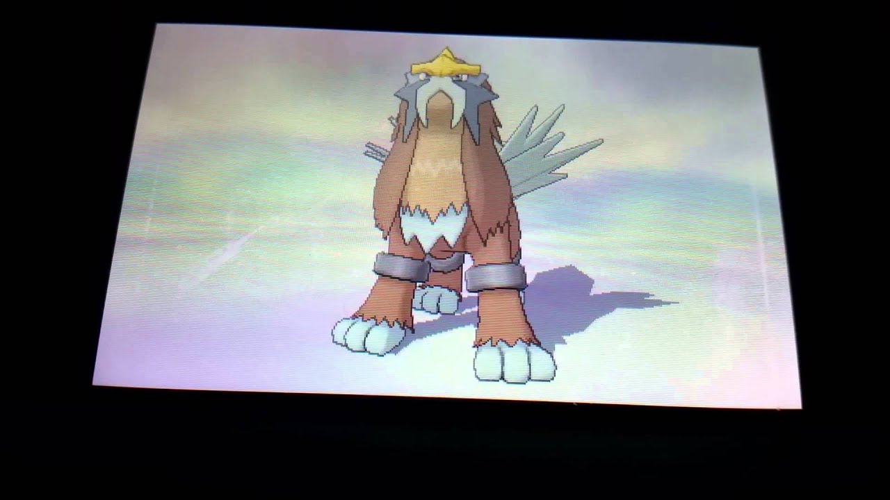 Shiny Entei in ORAS after about 100 SRs! (Part 1) - YouTube