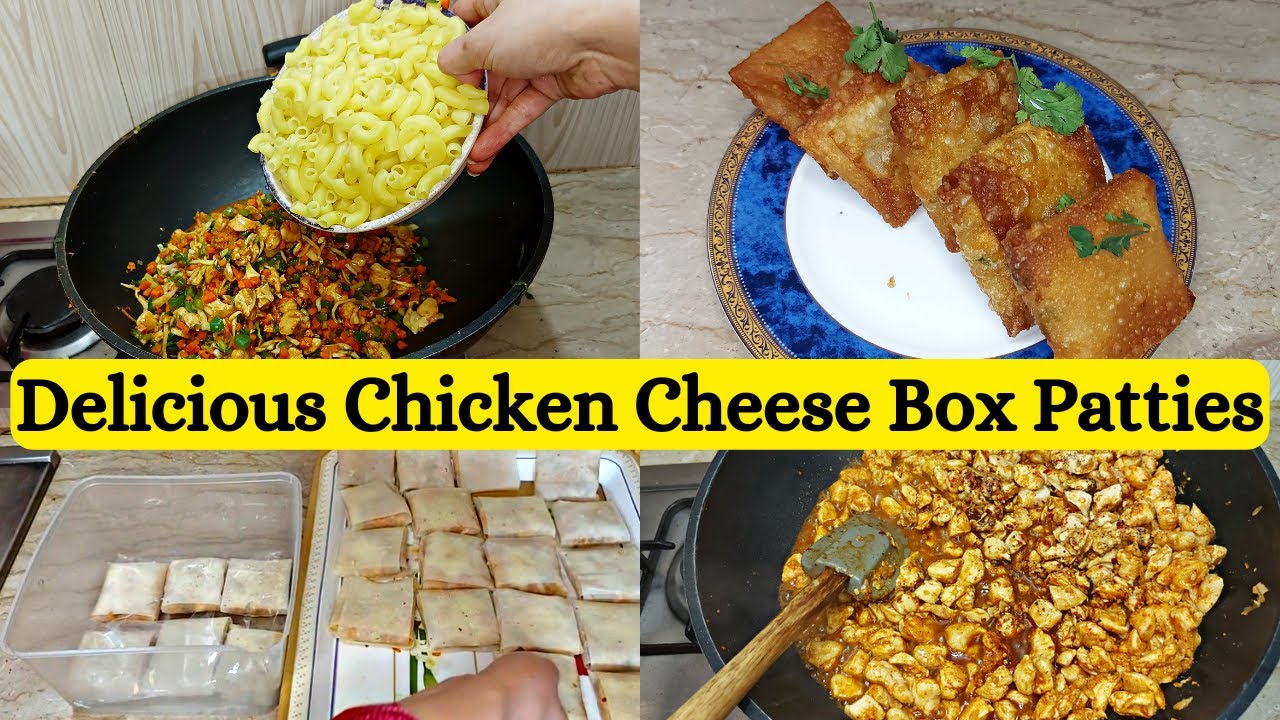 Chicken Cheese Box Patties | Ramadan Special Recipes | Easy and Quick ...