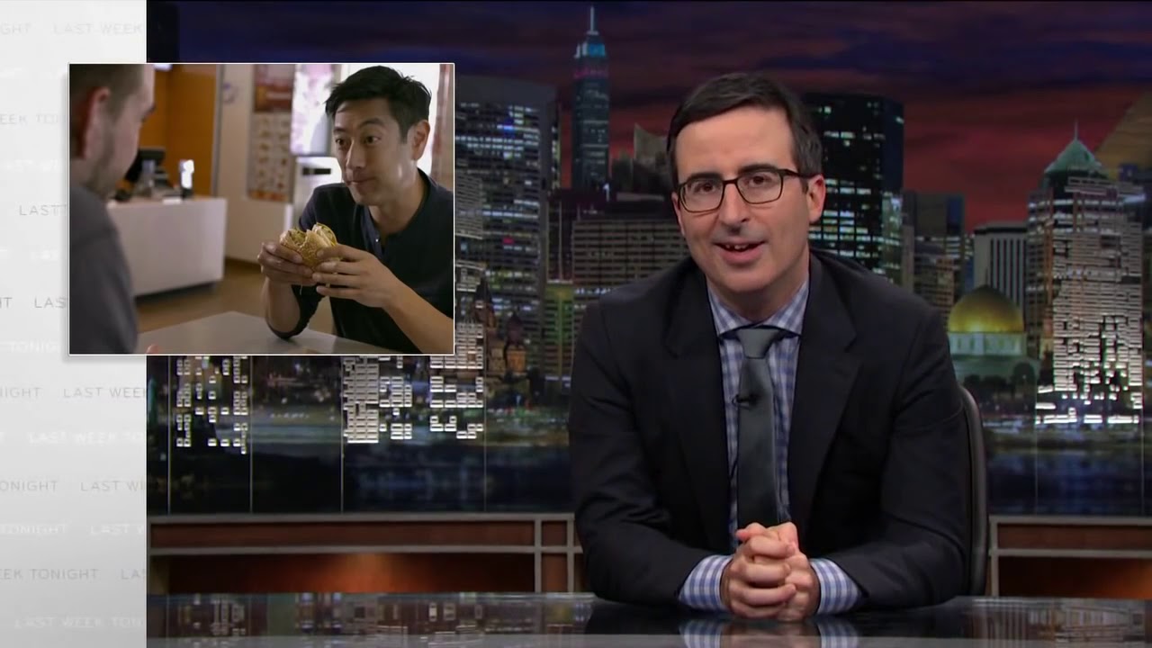 John Oliver McDonald's Ad Campaign - YouTube