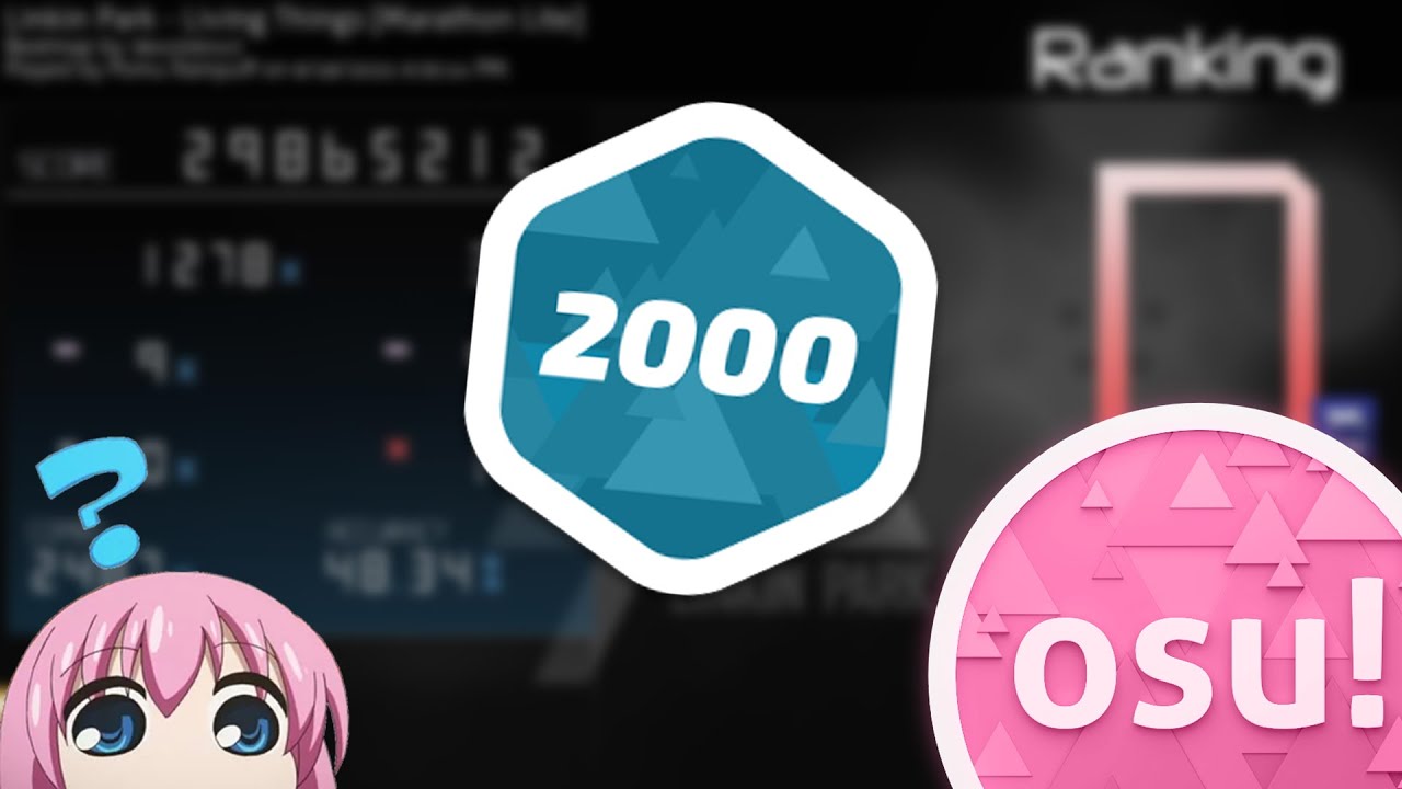 Easiest Way To Get The 2000 Combo Achievement Osu! - YouTube