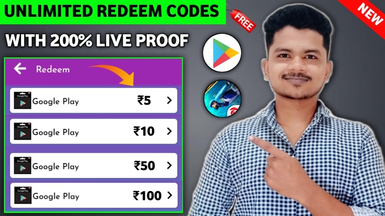Best Redeem Code App 2023 How To Get Redeem Code Redeem Code Earning App Youtube