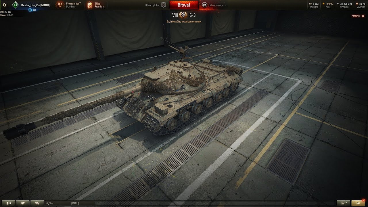 World of Tanks - Styl 3D - IS-3 - Montu - YouTube