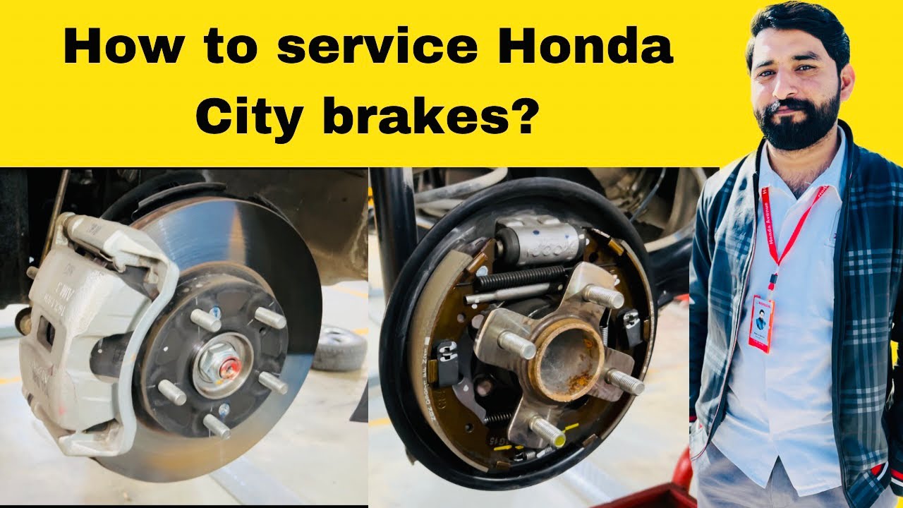 How to service Honda City brakes?" - YouTube