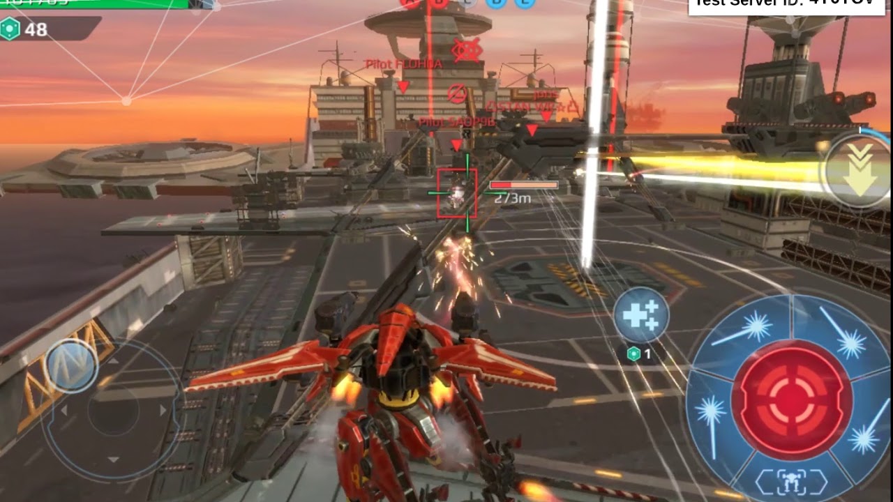 War Robots - New Bot Ao Qin Gameplay - YouTube