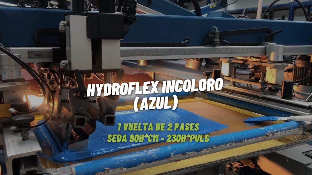 Nueva Tinta Hydroflex Incoloro - YouTube