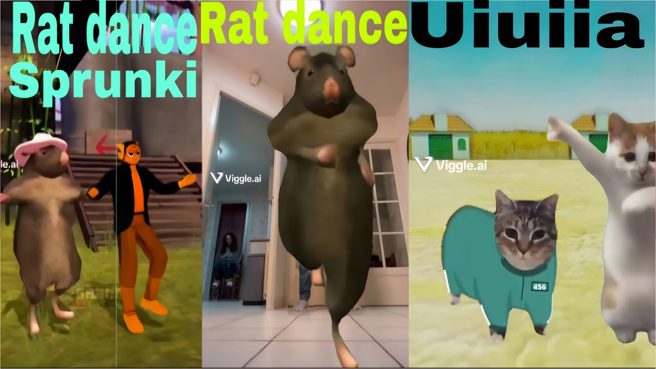 Rat dance Sprunki RAt dance uiiua musik tansuyem - YouTube