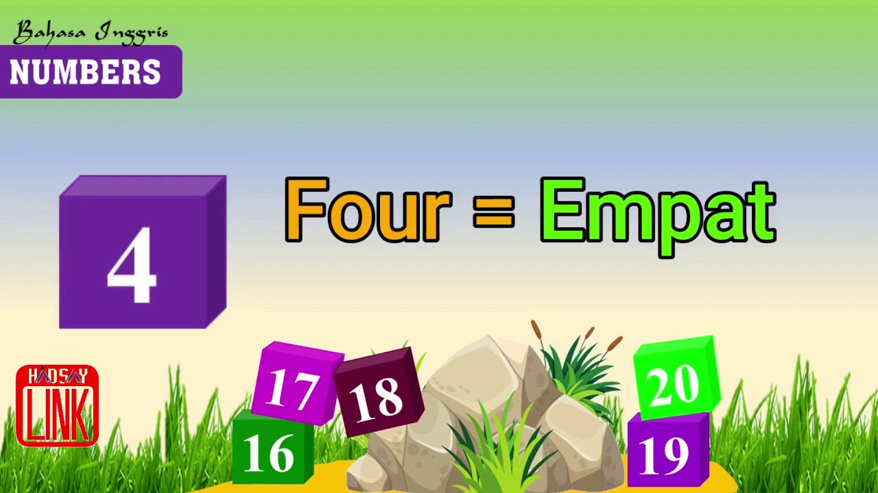 NUMBER kelas 1 SD - YouTube