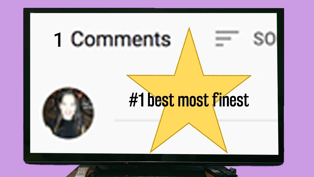 The First Comment: The One Comment to Rule Them All [Sketch Comedy ...