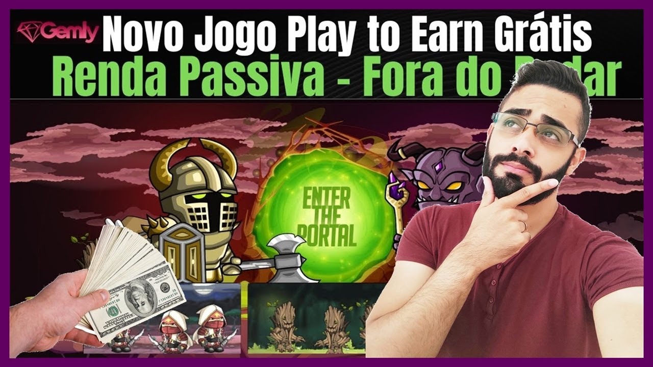 GEMLY - PLAY TO EARN 🤑GRÁTIS E PROMISSOR, GANHANDO DE FORMA PASSIVA😱 ...