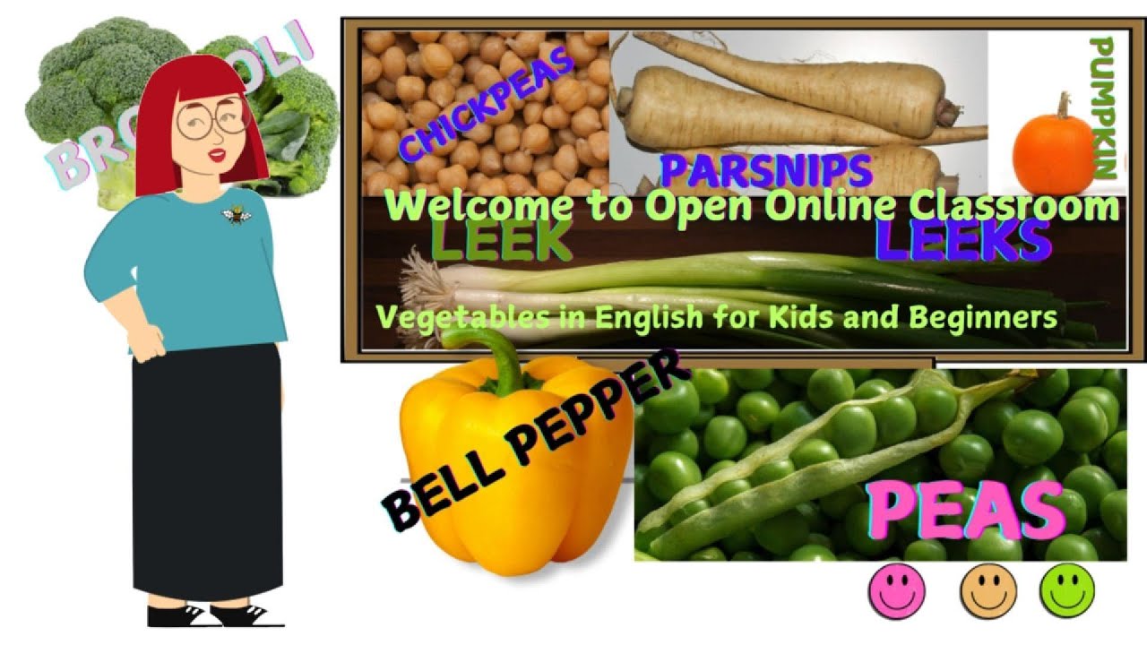 40 Vegetables in English: Singular, Plural & Health Benefits ,explained ...