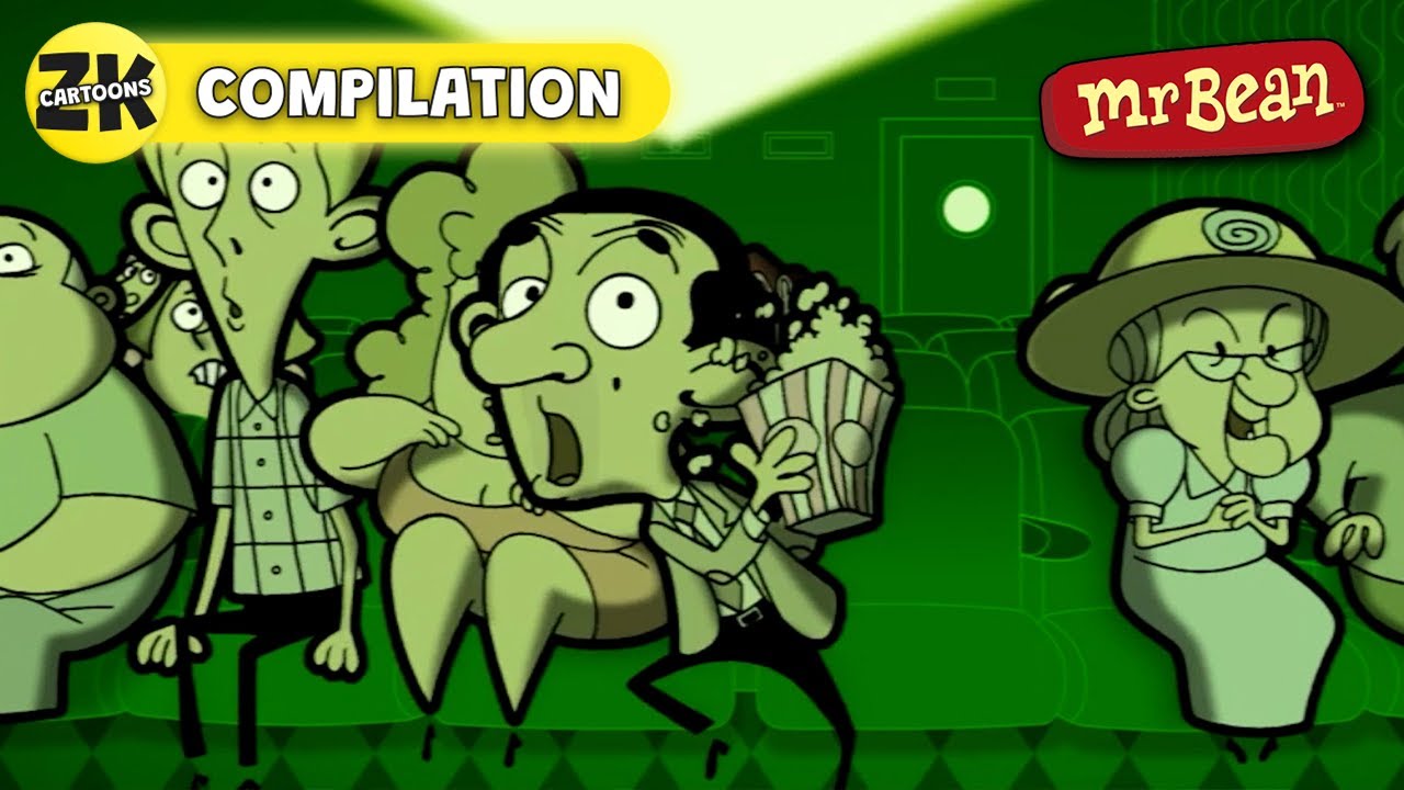 Bean's Nightmare At The Cinema! - Mr Bean Animated - Funny Clips ...