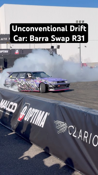Australian Barra Swapped JDM R31 Skyline Wagon DRIFT CAR?!?? - YouTube