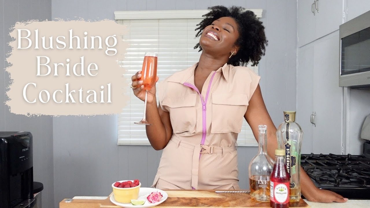 Blushing Bride Cocktail - YouTube