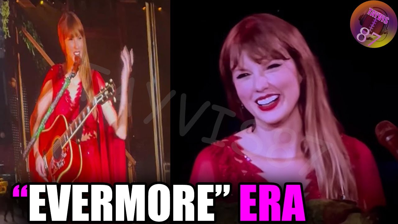 Taylor Swift INTRODUCES "evermore" FIRST FOR THE FIRST TIME EVER at ...
