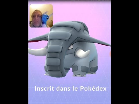 SUPER belle ÉVOLUTION de PHANPY en DONPHAN POKEMON GO - YouTube