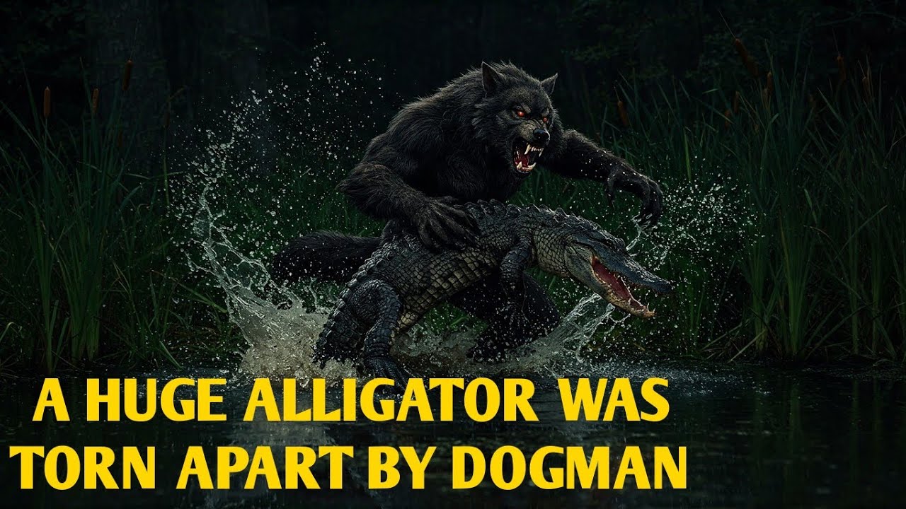 DOGMAN VIOLENTLY TORE APART A HUGE ALLIGATOR & ENCOUNTERS FROM FLORIDA ...
