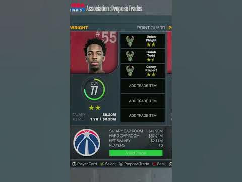 Washington Wizards Offseason Rebuild In NBA 2K23! - YouTube