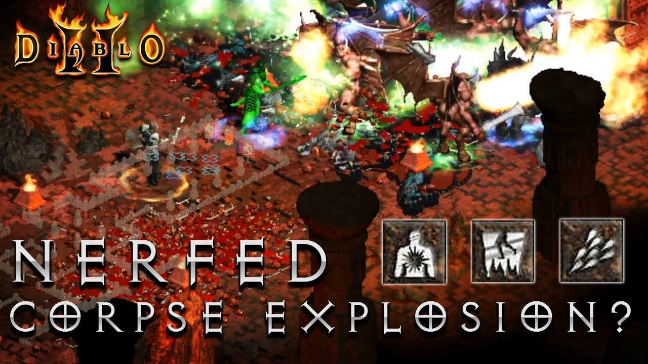 Path of Diablo - Corpse Explosion / PSN Hybrid Necro - Does a nerfed ...