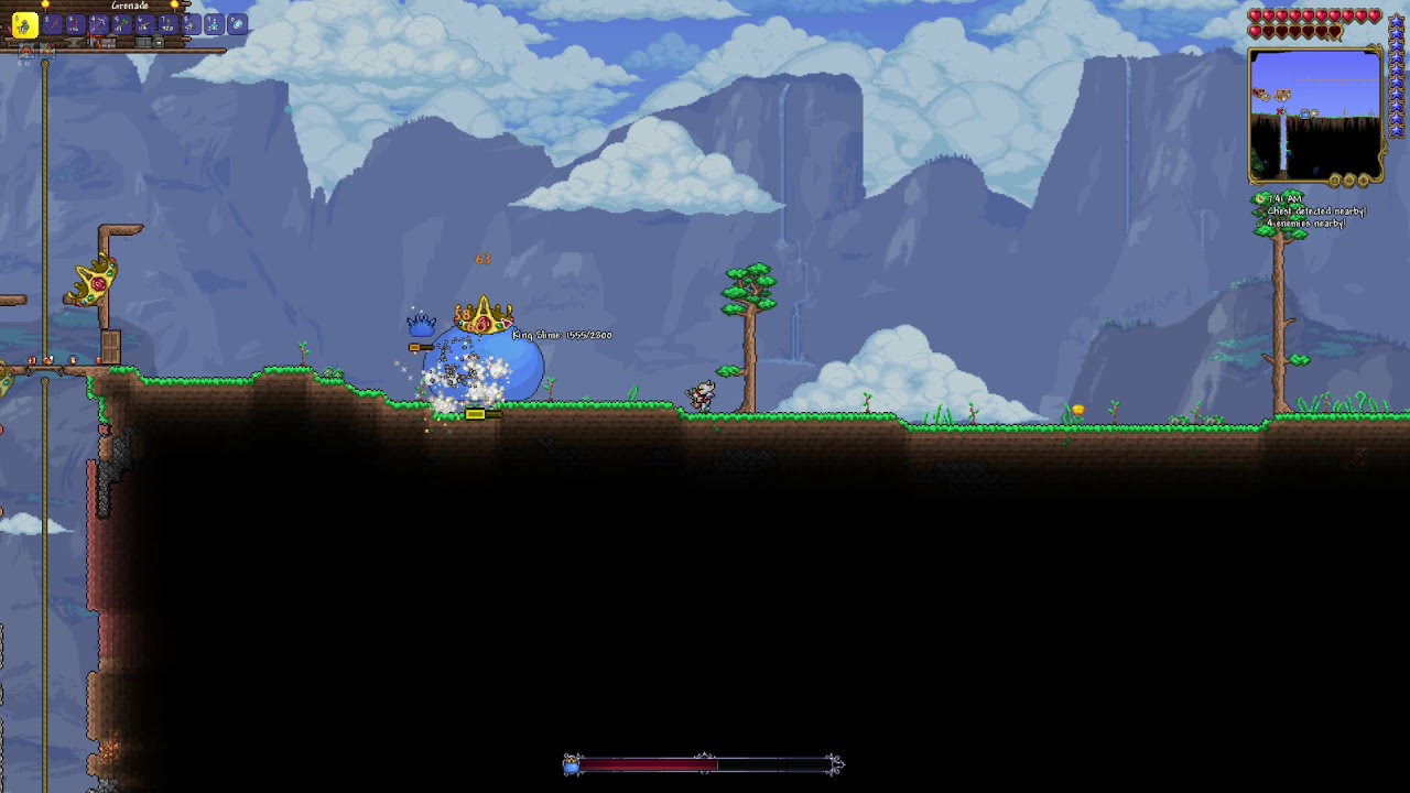 Terraria 1.4.1.2 Expert: Part 5 - How to easily defeat King Slime with ...