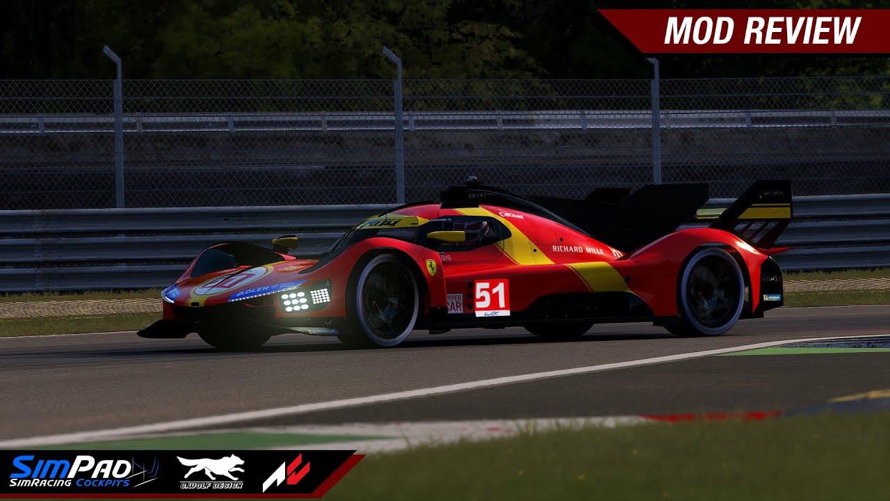 AC | Mod Review | O mod mais "aceitável" da Ferrari 499P - YouTube
