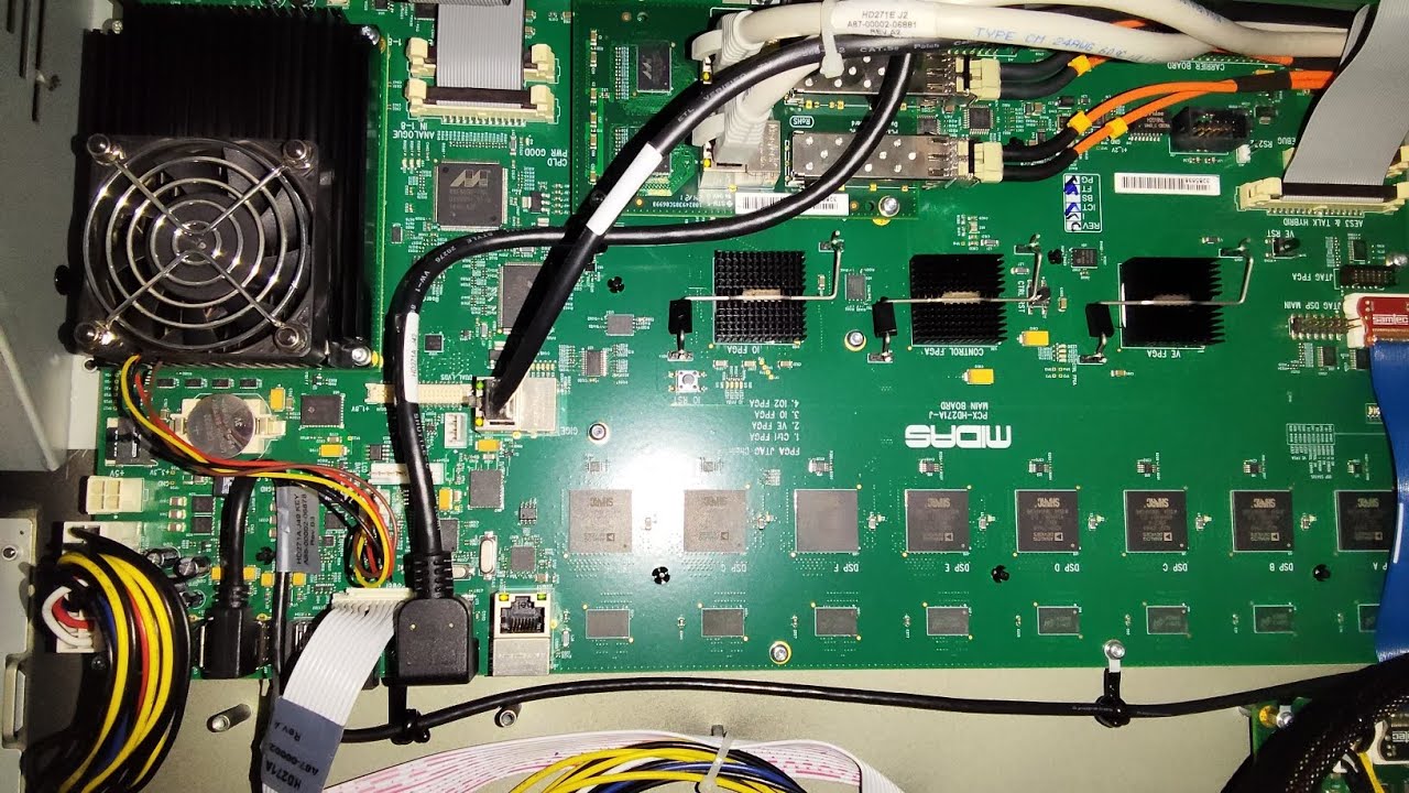 Internal board Midas HERITAGE HD 96 - YouTube