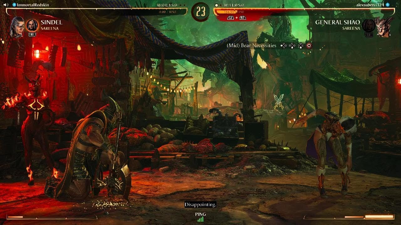 Mortal Kombat 1 Animality General Shao flawlessly 2-0 👨🏽‍🍳🔥🇩🇴 - YouTube