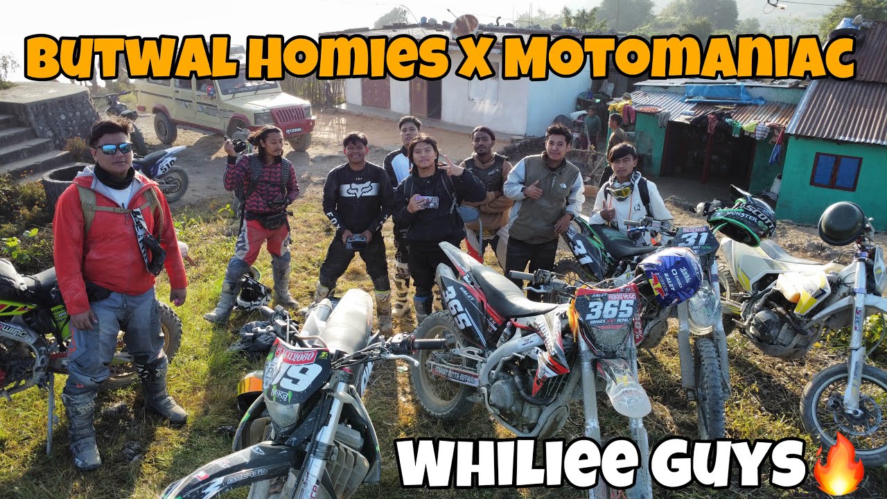 Butwal Guys Sanga Ride / Crazy Whiliee Boys ‼️ Got Crashed - YouTube