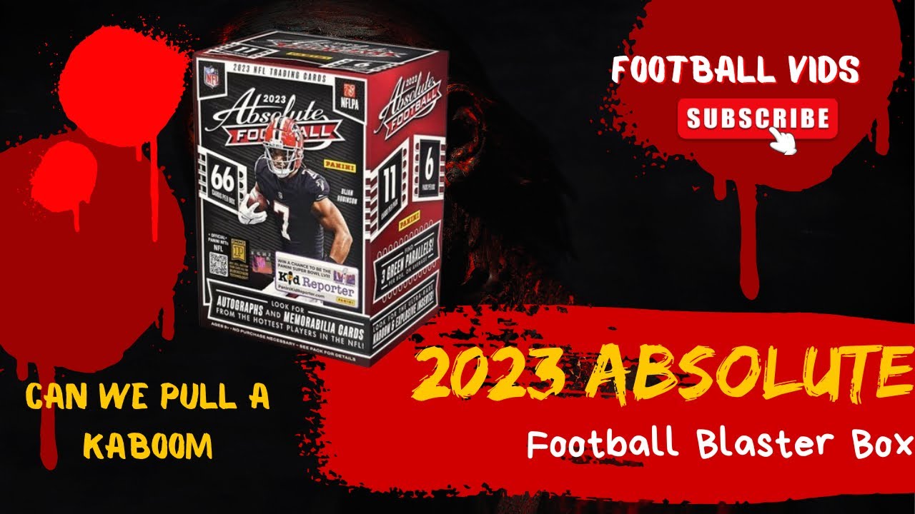 Can we pull a KABOOM!!! (2023 absolute football blaster box) - YouTube