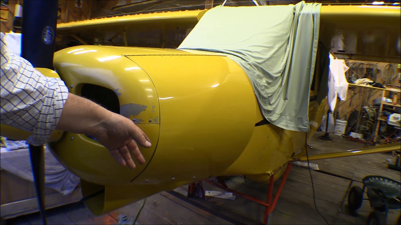Piper Supercub Widebody refurbishment: engine cowling and new list ...
