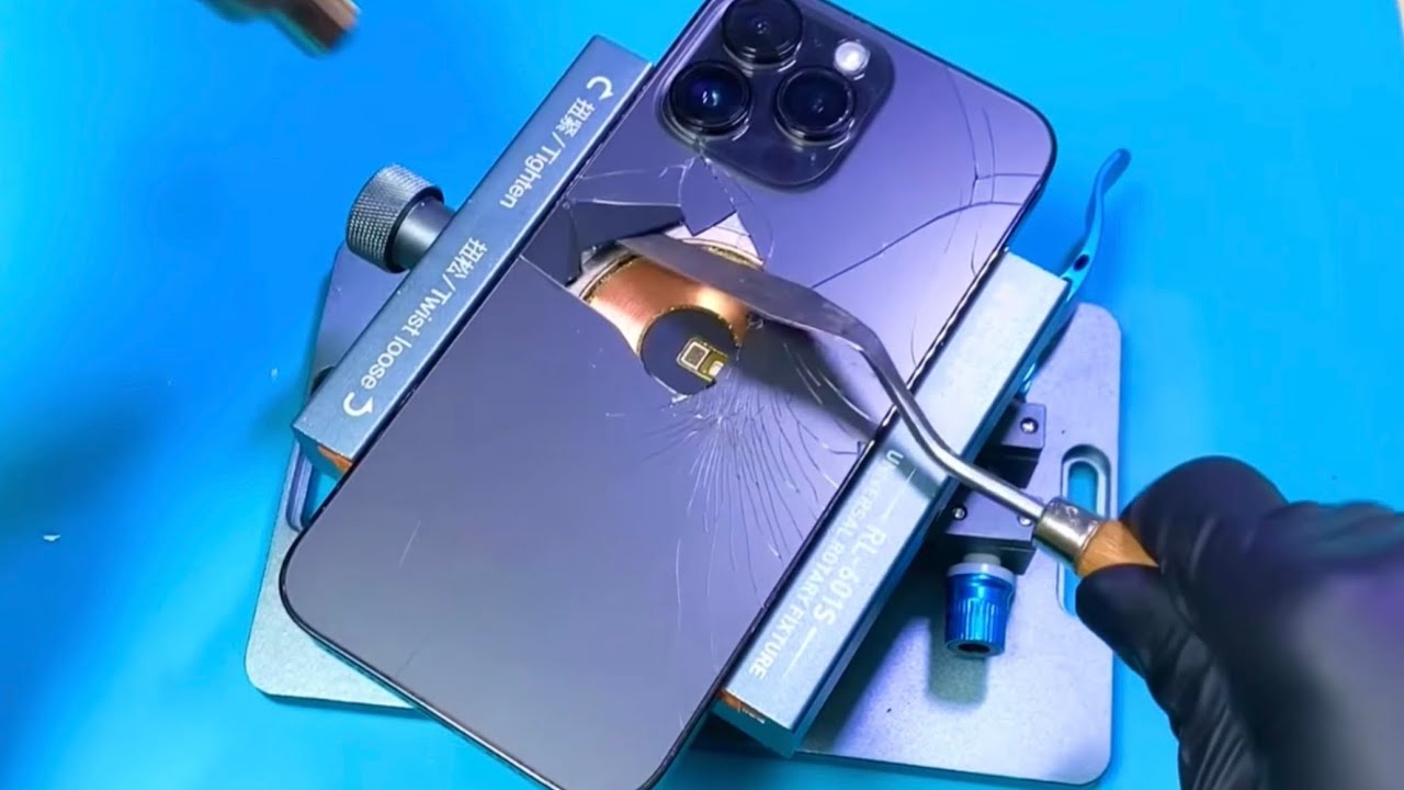 iPhone 14 Pro Max Back glass Replacement - YouTube